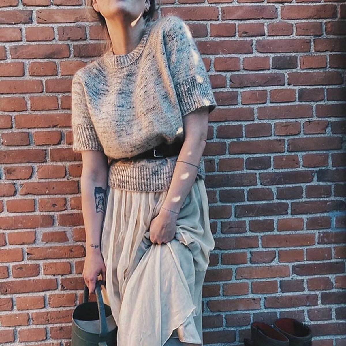 A Painter's Vest | Paint Your Own | Dansk Strikkeopskrift af Hanne Rimmen